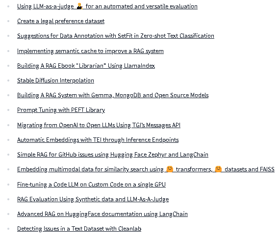 Hugging FaceのAI系Cookbook｜Masayuki Abe