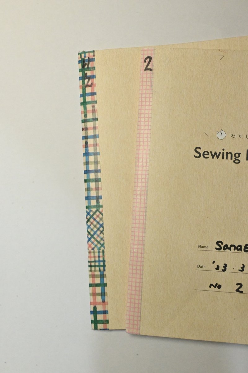 ソーイング（ハンドメイド）ノート重版します｜SEWING ORIKA