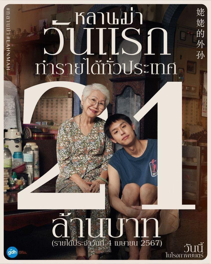 タイの家族愛に焦点を当てたGDH社制作品「ラーンマー（หลานม่า）」が大ヒットスタート！｜SANO note