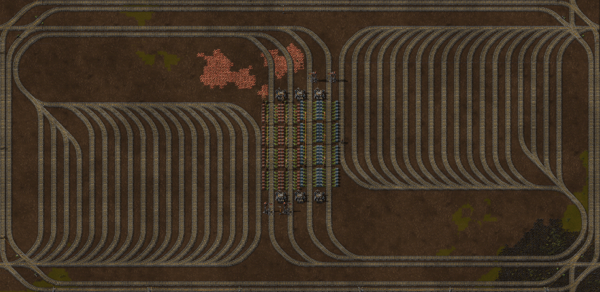 Factorioグリッド初心者メモ：(27)ハブグリッド2｜artemis