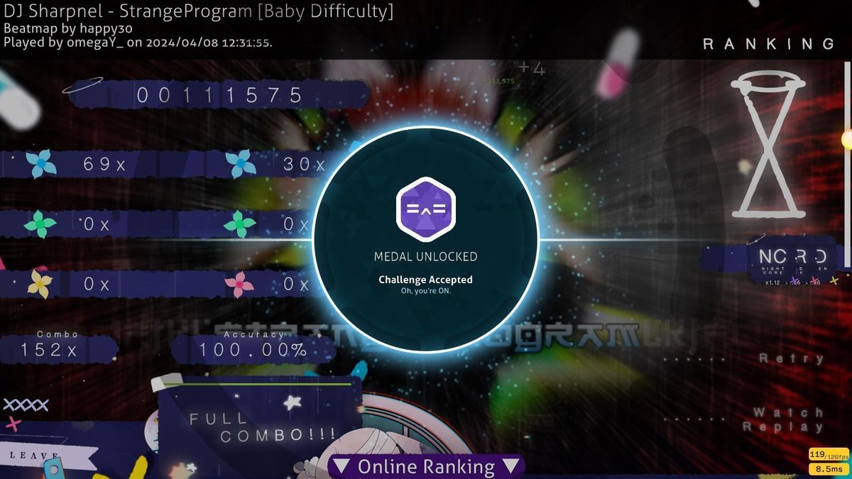 【osu!】osu!mania勢でも取れる！？ 簡単に手に入るstd限定のメダル7選｜omegaY(オメガワイ)