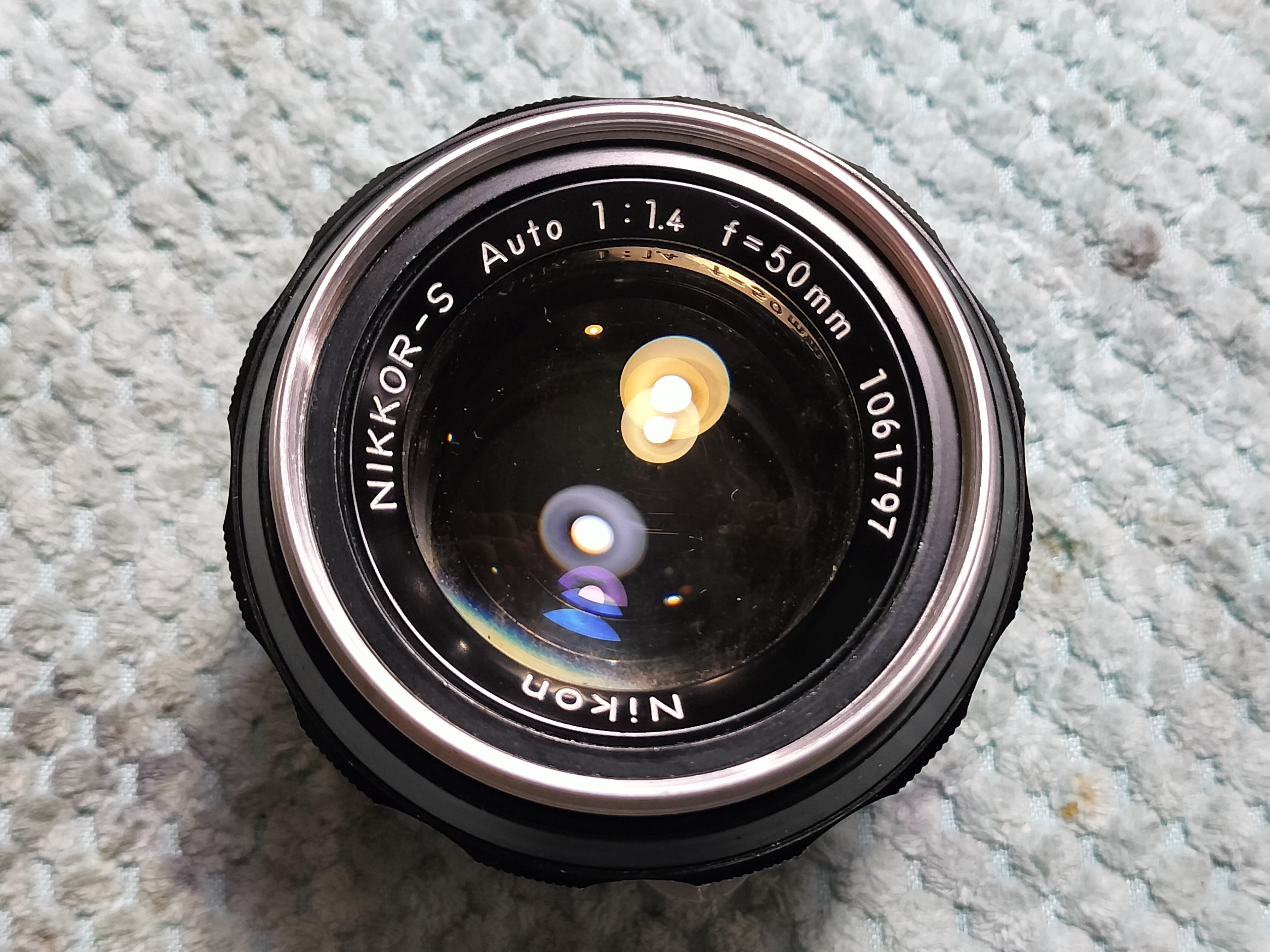 Nikon Nikkor Auto 50mm F/1.4 の分解|フィルムカメラ修理の Nikon Nikkor Auto 50mm F/1.4 の分解|フィルムカメラ修理の