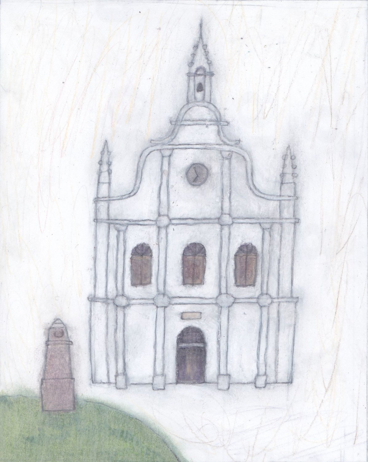 「古い旅の絵」#19 インド ④（India ④）｜isoBe seisaku