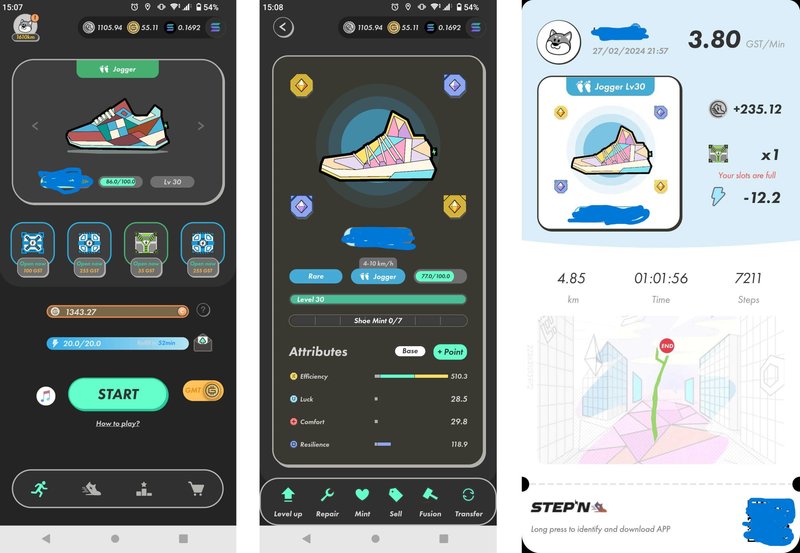 StepnとSleeFiでそれぞれ150万以上使って分かったこと｜kazutxt