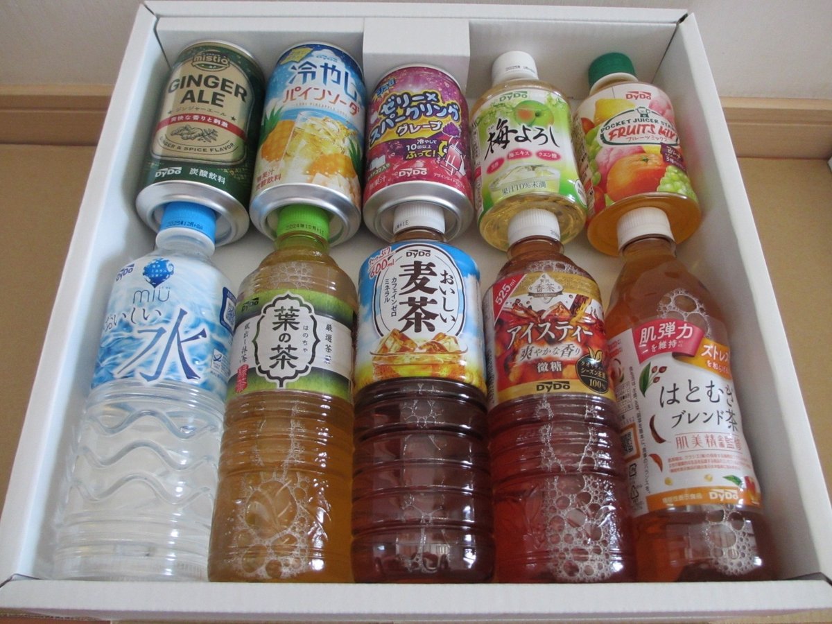 2590 ダイドーグループHD（DyDo）株主優待品到着♪｜まろんKaniKabu会