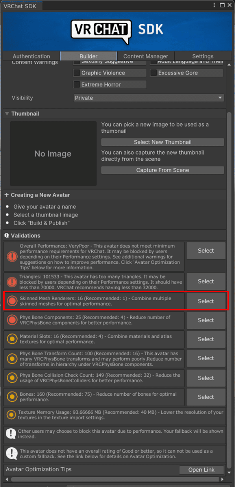 Avatar Optimizer(AAO)を使用してアバターを軽量化しよう【VRChat】｜はすたそ
