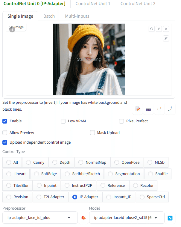 StableDiffusion AnimateDeiffのIP Adapter（FaceID Plus v2）を使ってフェイススワップしてみ ...