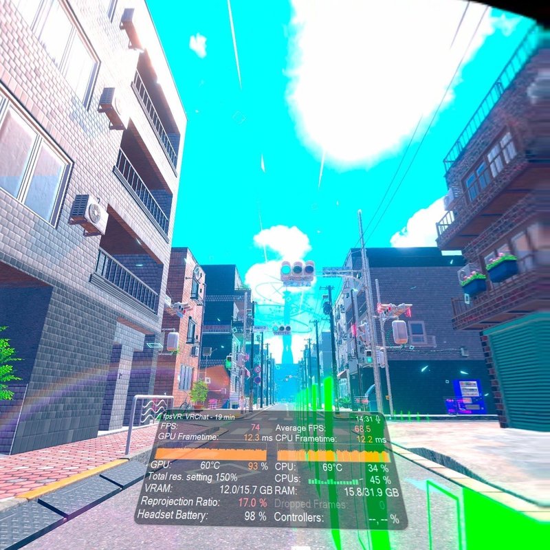 （7/7 FPSVRの結果追記）VRChatで5700x＆RTX3060→RTX4070ti superに載せ替えると、どの位差が出るのか ...