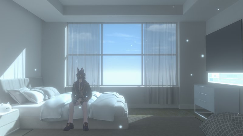 【VRChat_world】watch you sleep․｜yoruyori