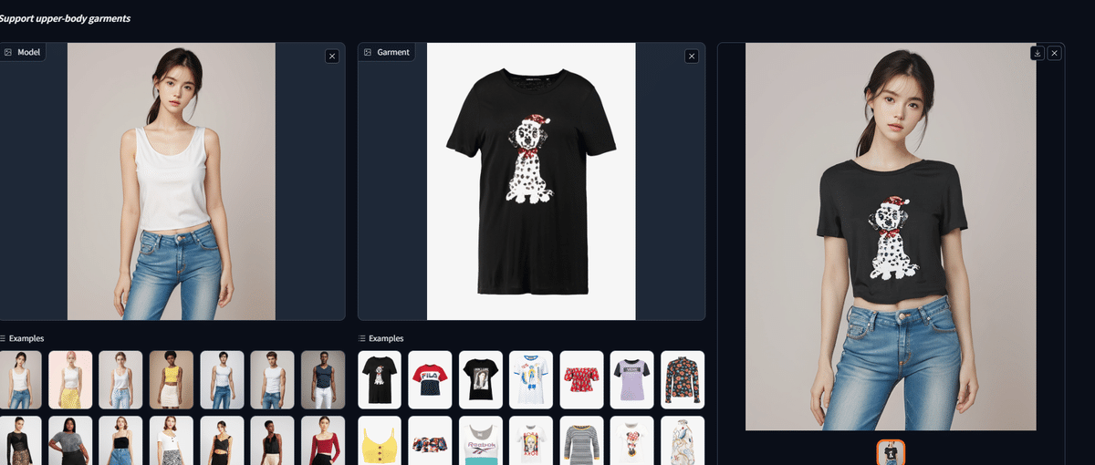 画像だけで着せ替えができる！？生成AI OOTDiffusionのご紹介｜中川＠ナマポエンジニア