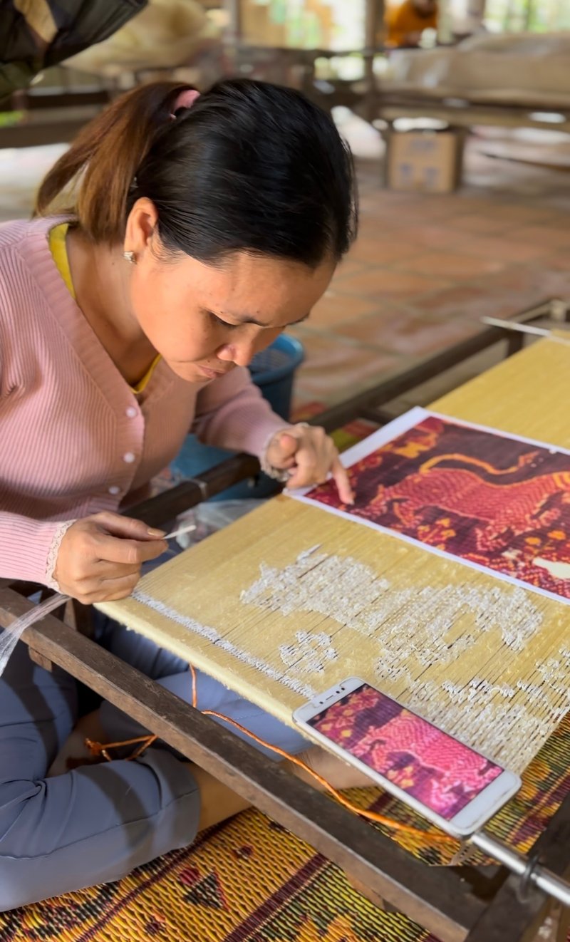 復元不可能??｜IKTTクメール伝統織物