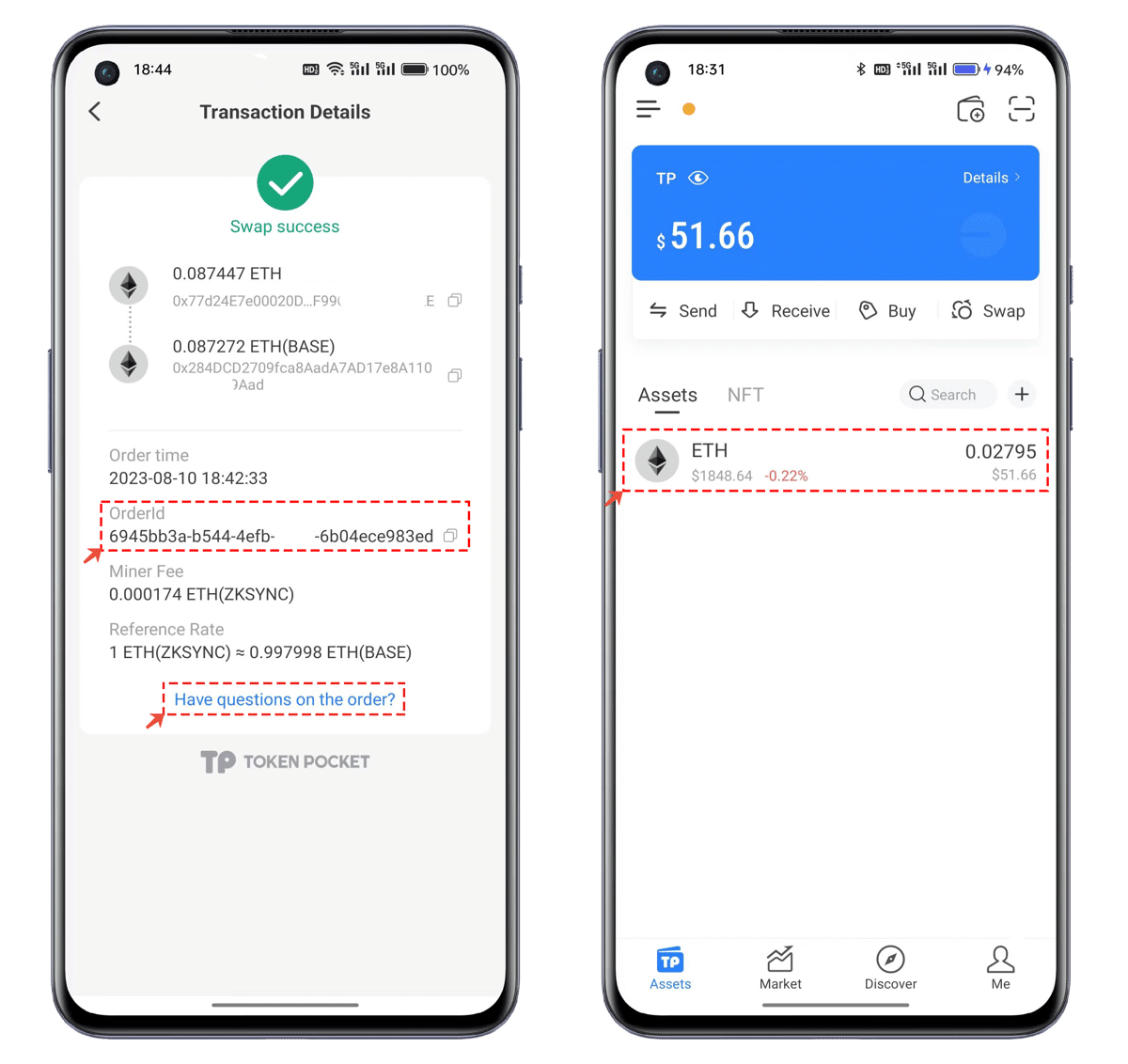 Baseチェーンとのクロスチェーンスワップをする方法｜TokenPocket (トークンポケット) 公式