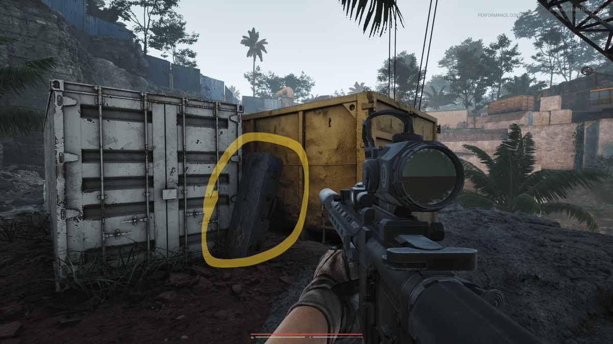 Incursion red river 武器箱ポイント（マップ：QUARRY）｜さんでん