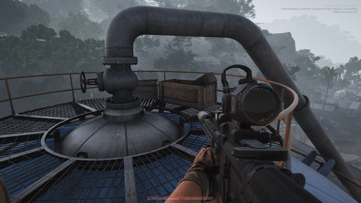 Incursion red river 武器箱ポイント（マップ：QUARRY）｜さんでん