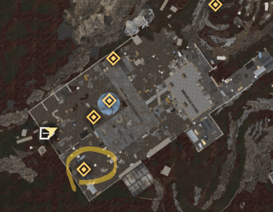 Incursion red river 武器箱ポイント（マップ：QUARRY）｜さんでん