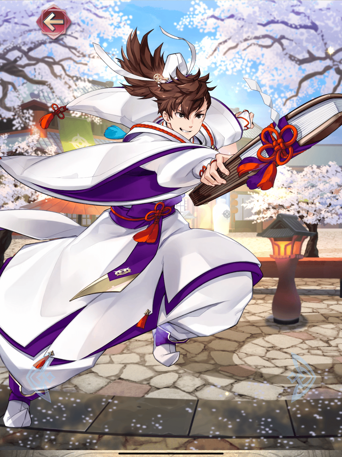 【FEH Part 7】桜満開の背景と｜紺色わさび