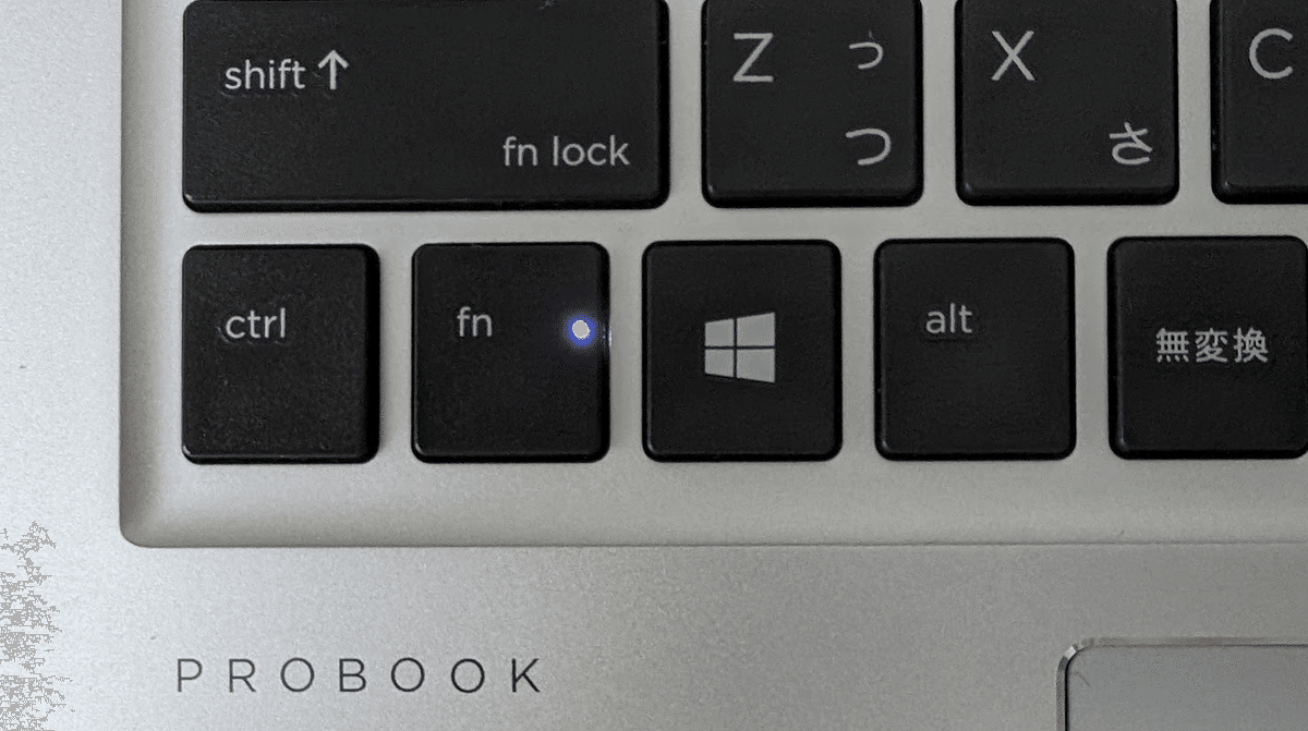HP ProBook 430 G7のFn Lock方法｜mtmtpst