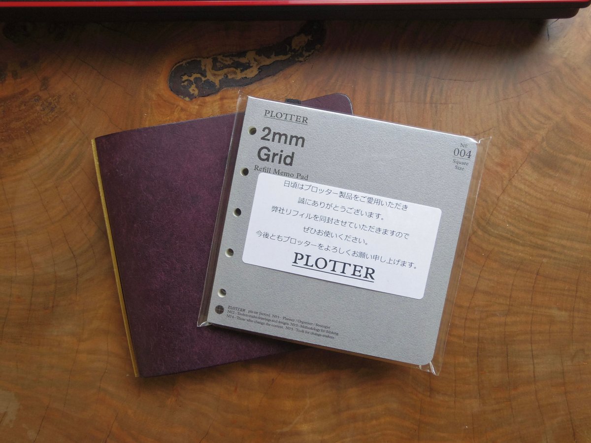 plotter M5 スクエア｜手帳Q子