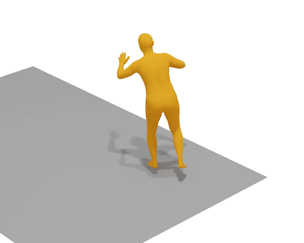 MotionGPT で作ったモーションを任意の 3D モデルに割り当てて動かす｜kawamou