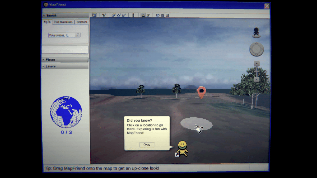 『MapFriend』はGoogleストリートビューのいびつな風景が持つ恐ろしさを確認させる、批評的な短編ホラーADV。【月の裏側のビデオゲーム】｜令和ビデオゲーム・グラウンドゼロ——アート ...