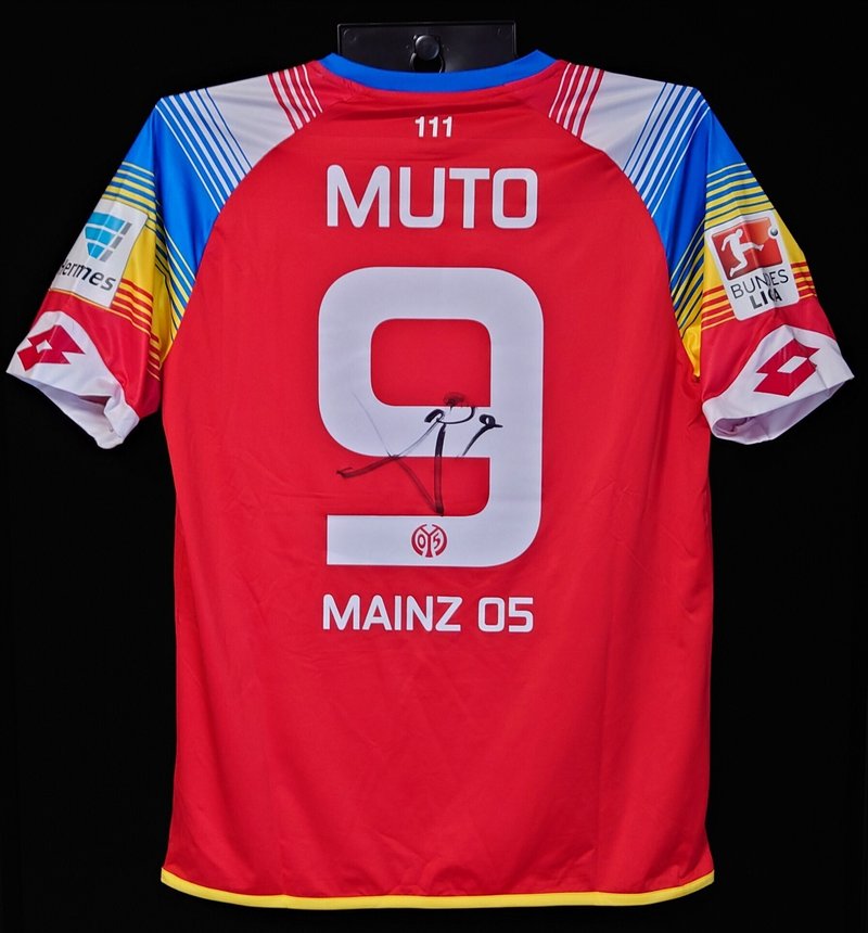 【DAY13】2016 1. FSV Mainz 05 111th Anniv. #9 Muto(Signed)｜Maya