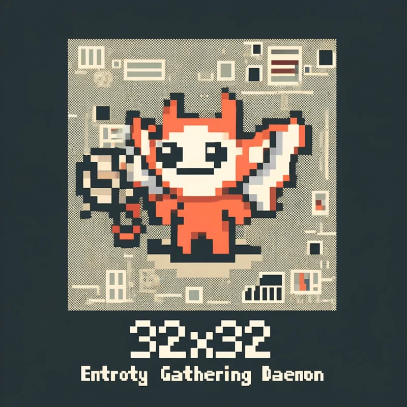😈EGDはEntropy Gathering Daemon（エントロピー収集デーモン）｜あたり帳簿