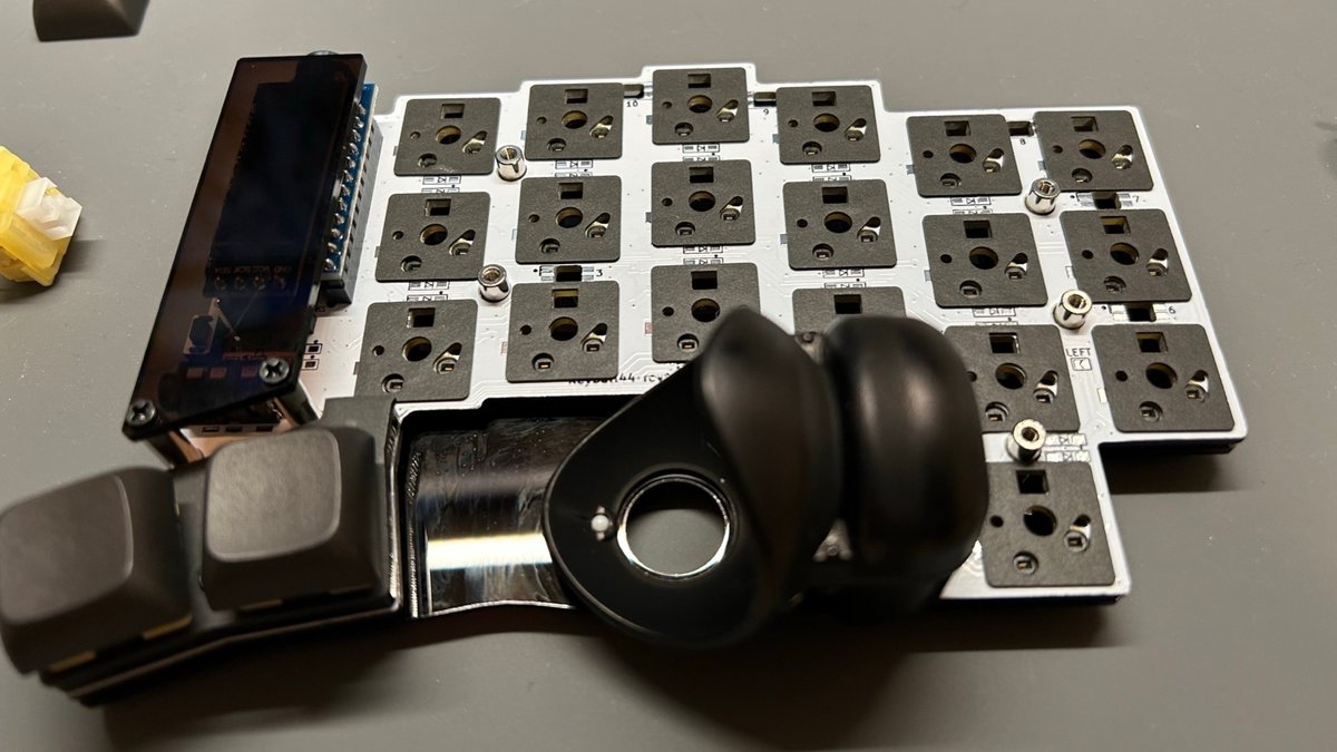 Keyball44を静音化したい｜あじすけ