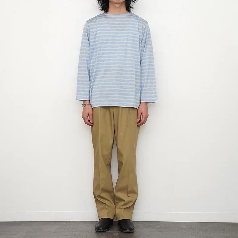 品のある大人のバスクTシャツ【MAATEE&SONS マーティーアンド 品のある大人のバスクTシャツ【MAATEE&SONS マーティーアンド