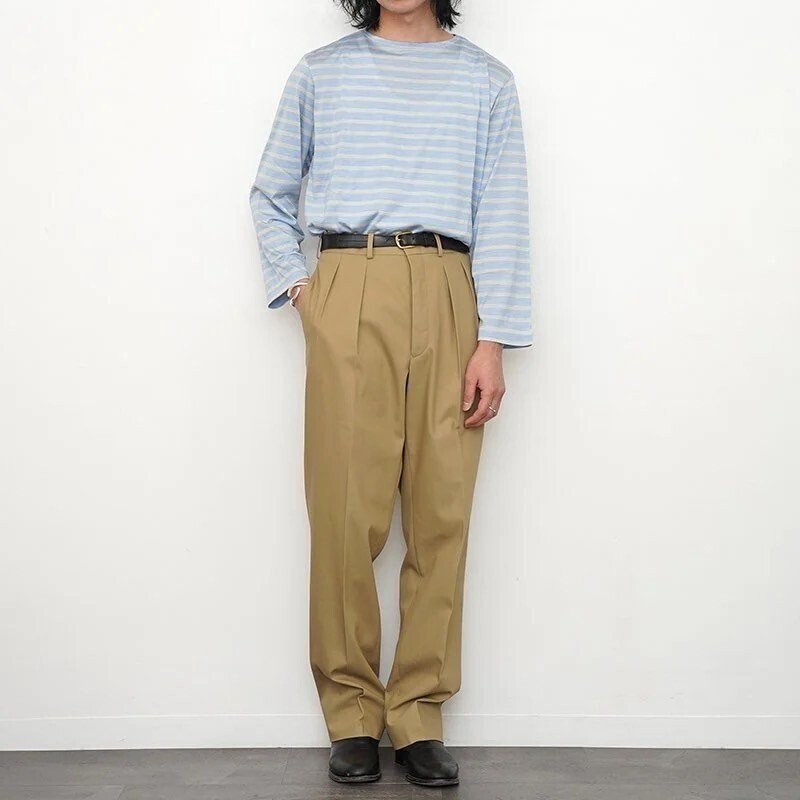 品のある大人のバスクTシャツ【MAATEE&SONS マーティーアンド 品のある大人のバスクTシャツ【MAATEE&SONS マーティーアンド