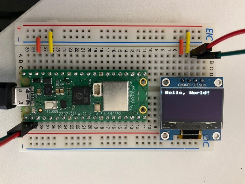 Micropythonライブラリ（SSD1306 OLED ディスプレイ）：ssd1306｜KIYO