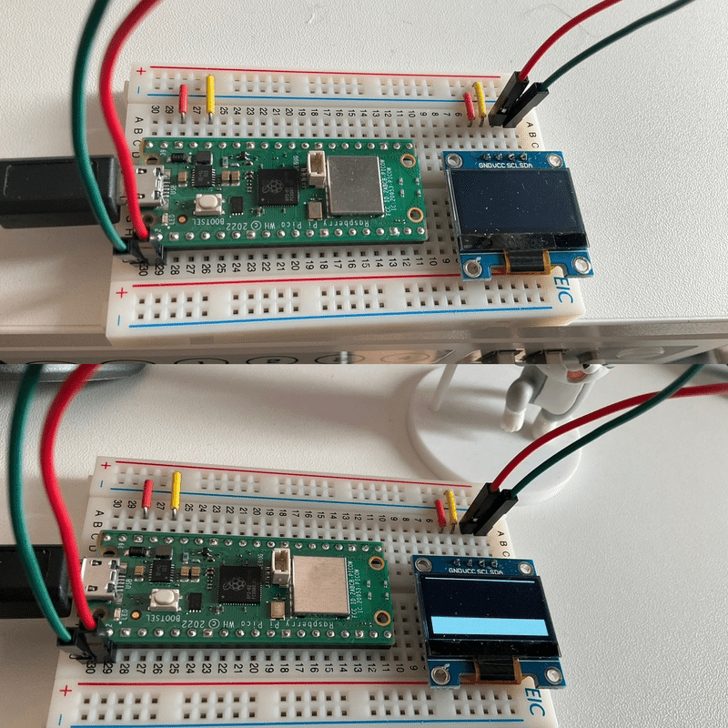 Micropythonライブラリ（SSD1306 OLED ディスプレイ）：ssd1306｜KIYO