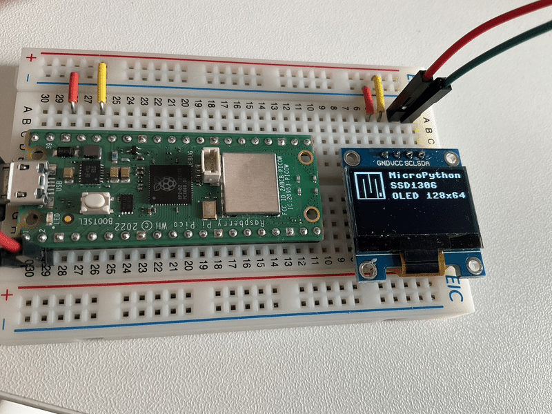 Micropythonライブラリ（SSD1306 OLED ディスプレイ）：ssd1306｜KIYO