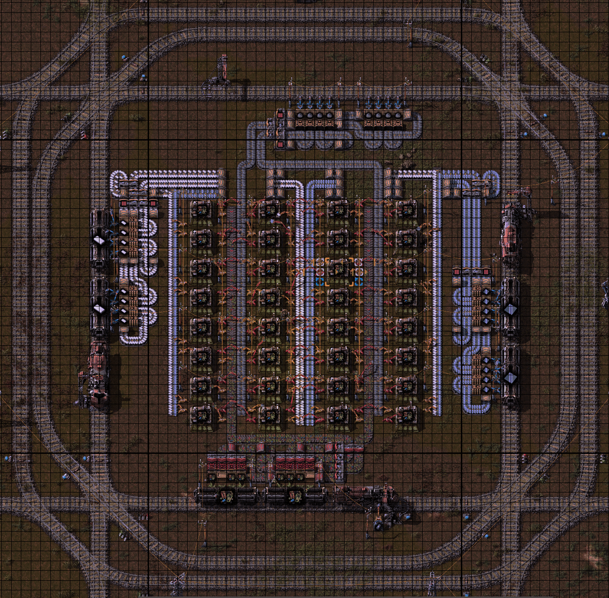 Factorioグリッド初心者メモ：(29)2チャンクグリッド紹介｜artemis