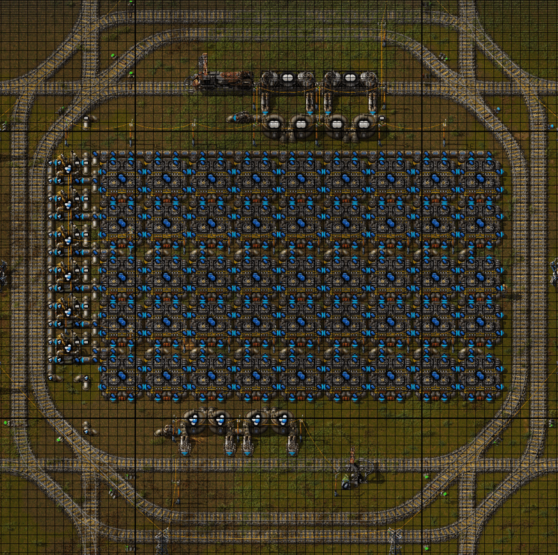 Factorioグリッド初心者メモ：(29)2チャンクグリッド紹介｜artemis