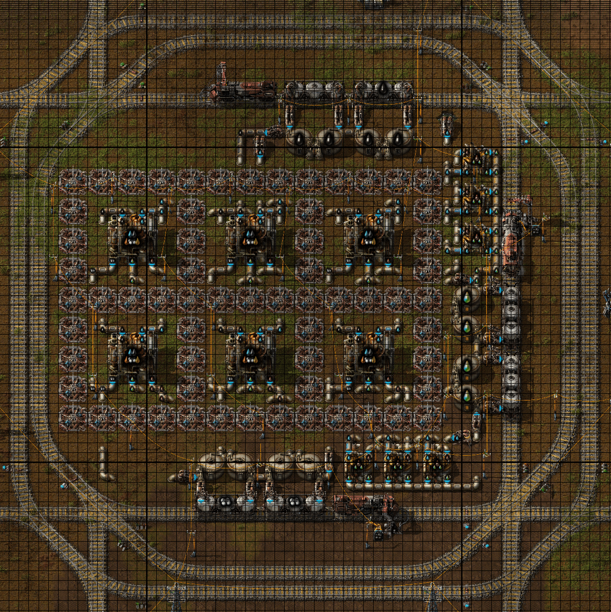 Factorioグリッド初心者メモ：(30)2チャンクグリッド紹介2｜artemis