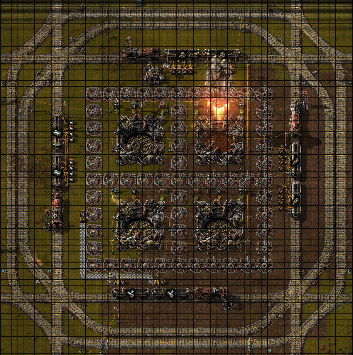 Factorioグリッド初心者メモ：(30)2チャンクグリッド紹介2｜artemis