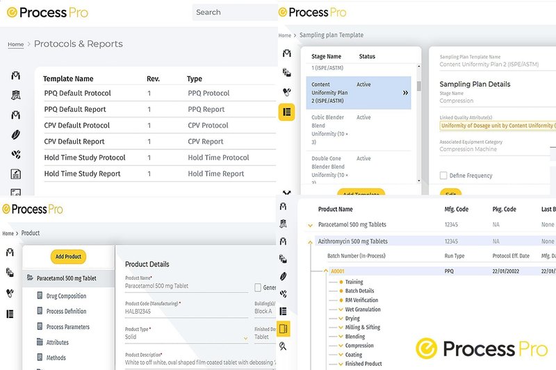 eProcess Pro、 プロセス管理およびバリデーション専門のGMPソフトウェア｜Quascenta Japan