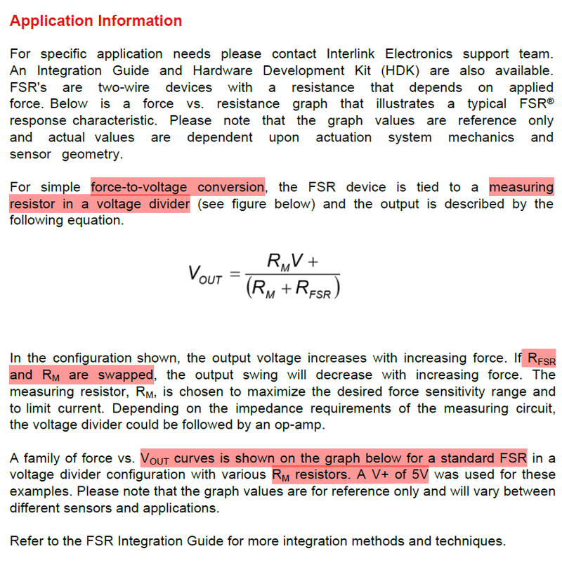 製品レビュー｜電子機器13：圧力（感圧）センサー（FSR406）｜KIYO