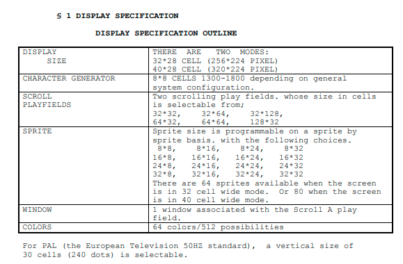 SGDK学習メモ:No.6、画面のモード、状態、解像度などについて確認してみる｜かねだ