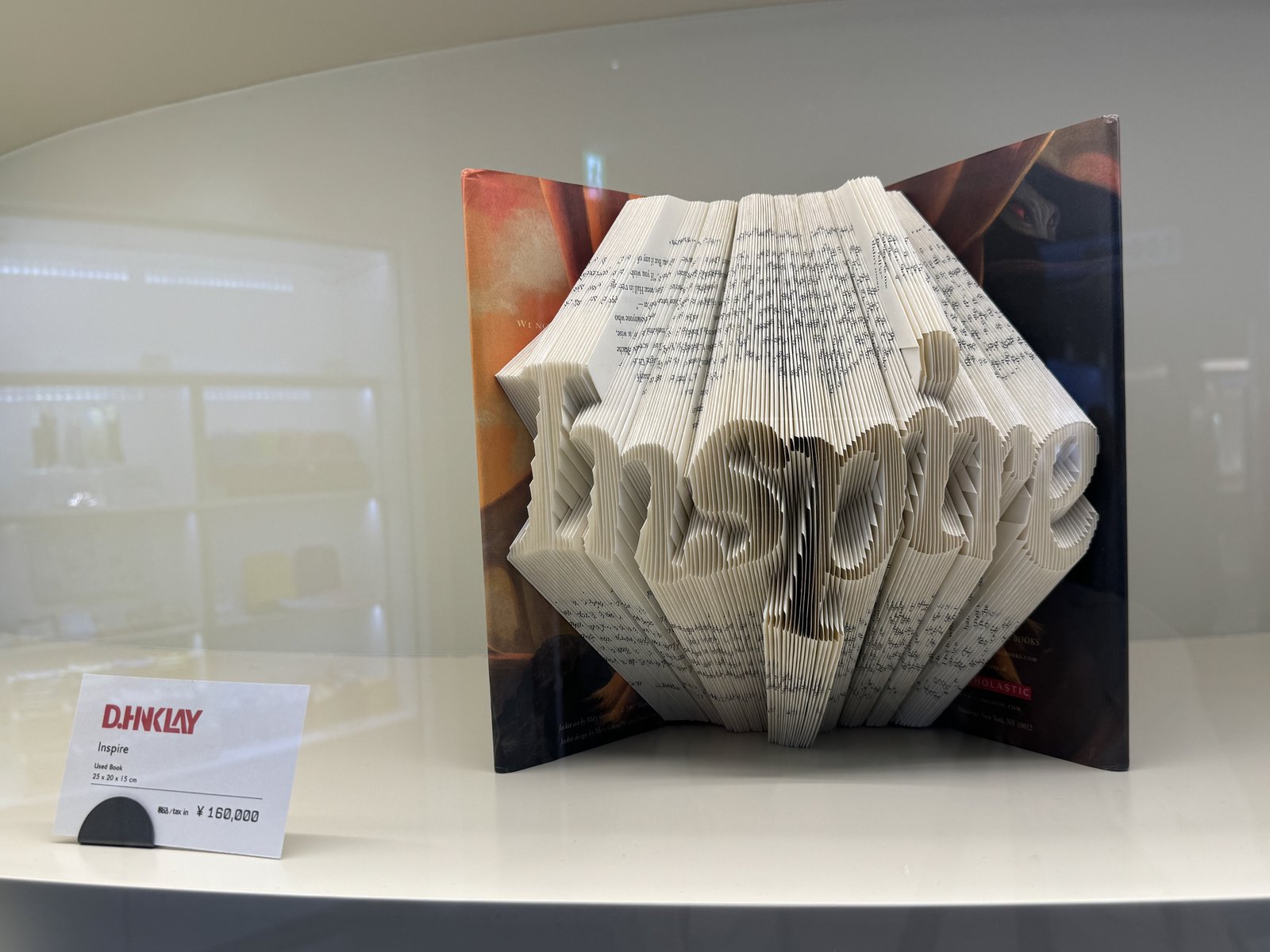 【写真】D.HINKLAY BOOK FOLDING AND ORIGAMI｜宮本宙也 / Miyamoto Chuya