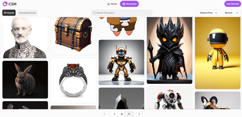 3D生成AI「CSM」で2D画像から3Dモデルを自動生成してみました！｜小原 照記（テルえもん）