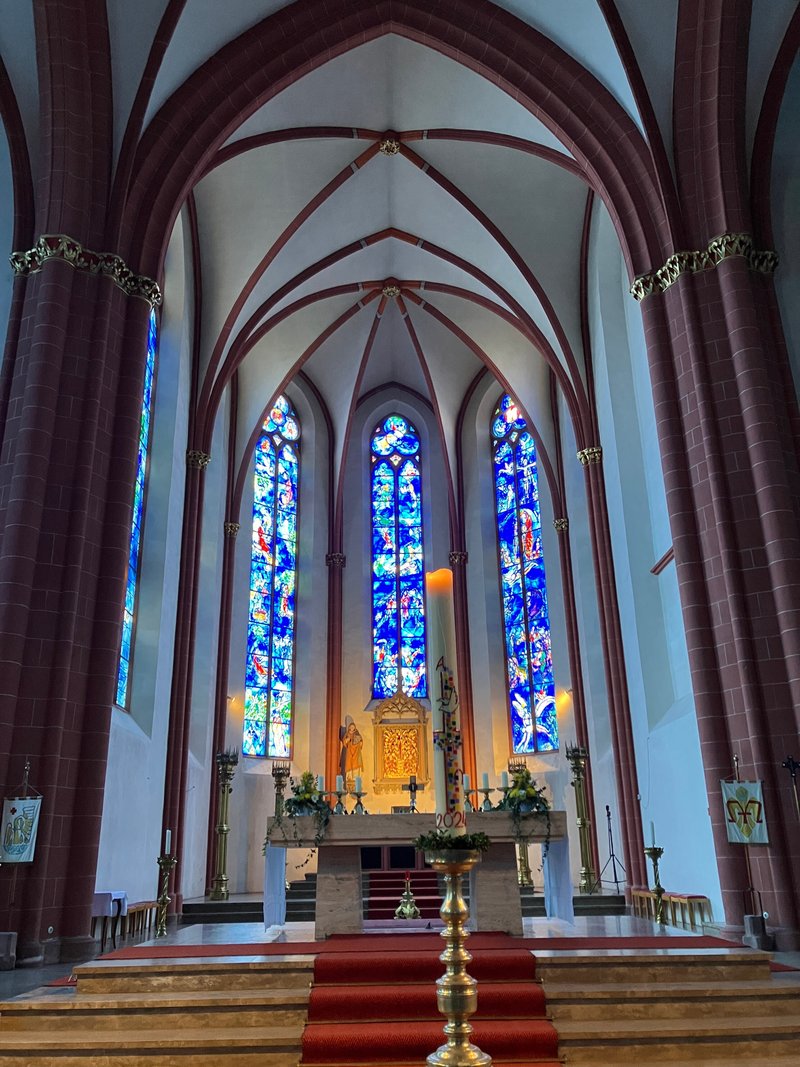 シャガールの青い教会＠独マインツ｜あちこち てくてく