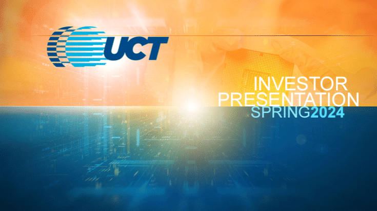 UCTT (Ultra Clean Holdings)【FY24 Q1決算】｜もてのり 米国株決算