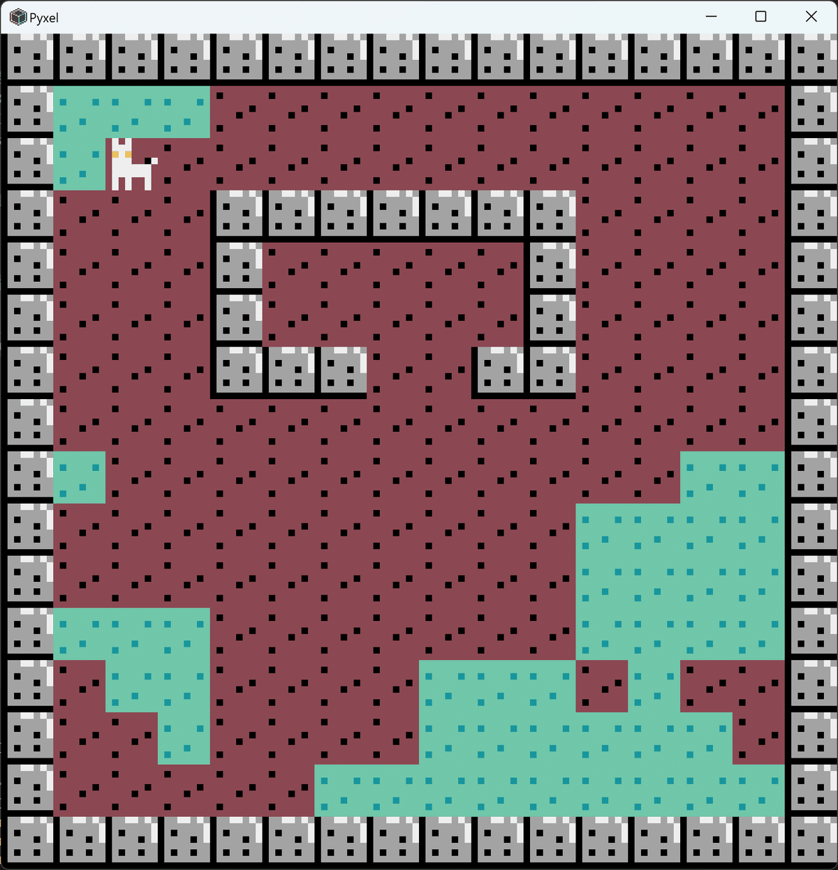 pyxelゲーム制作TIPS_見下ろし形RPG風｜こいでみず