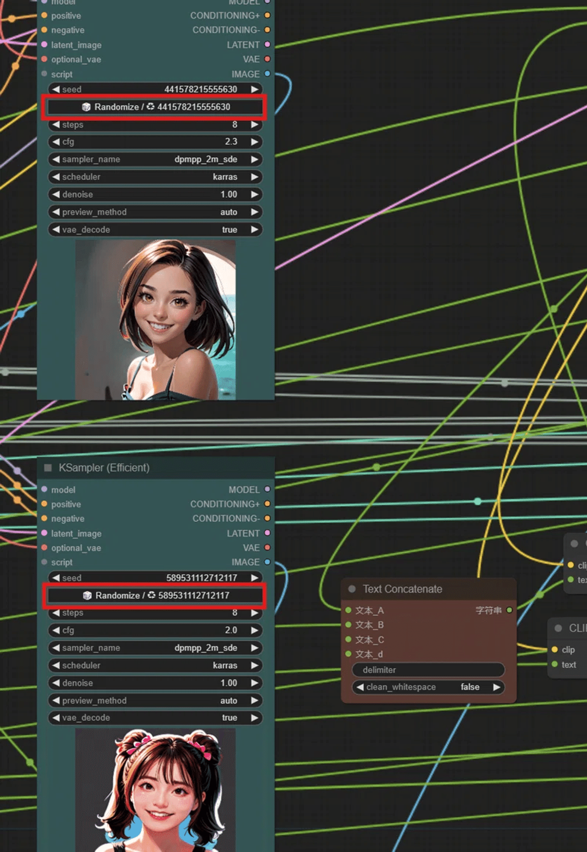 一括画像生成！ComfyUIでシード値をランダム設定する方法!ComfyUIとInstantIDでランダムなシード値を使い画像バリエーションを作る ｜ハカセ アイ (Ai-Hakase)🐱 ...