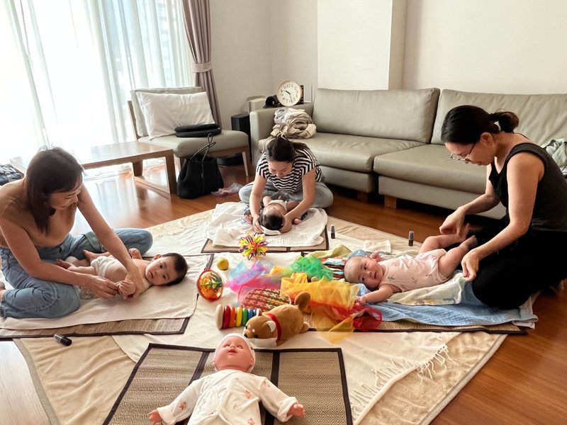 【募集】ママ必見！5月・6月・7月のベビーマッサージ教室開催！ in Bangkok｜Risa_Mama'sTouch