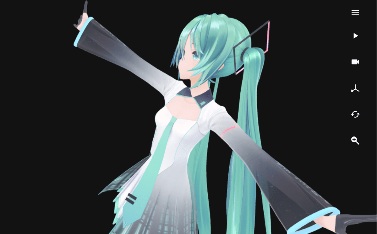 スマホにも対応するWebMMDモデルビューアーを作りました｜ssmz
