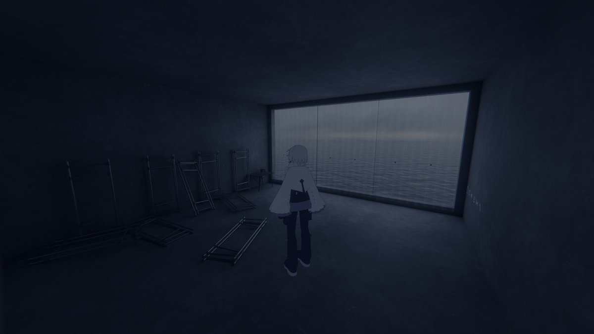 【VRChat_world】White Noise｜yoruyori