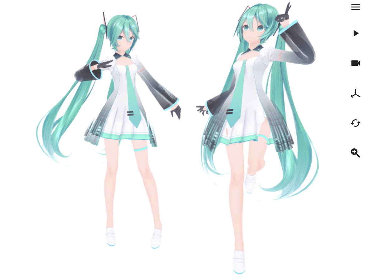 Web MMD Viewerで自分だけのフィギュア鑑賞部屋を作る試み｜ssmz