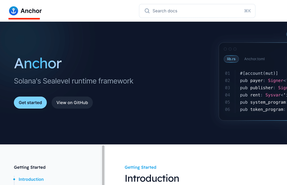 【開発者ガイド】Anchorフレームワークの基礎｜ユウキ